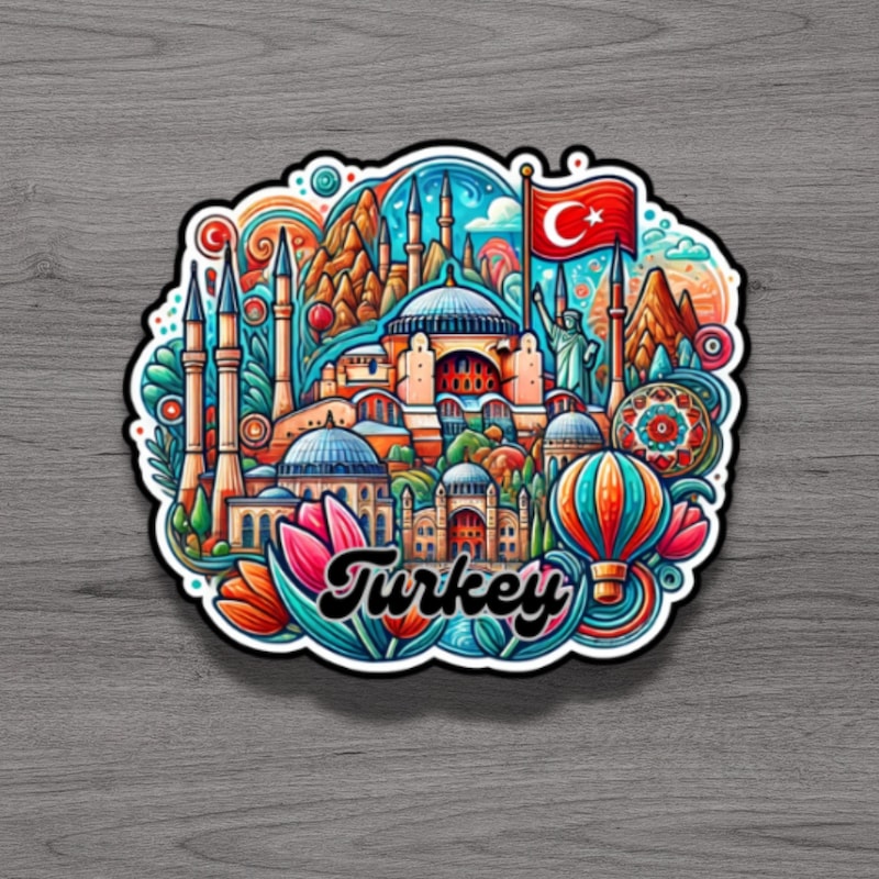 Turkey City Magnet - Etsy
