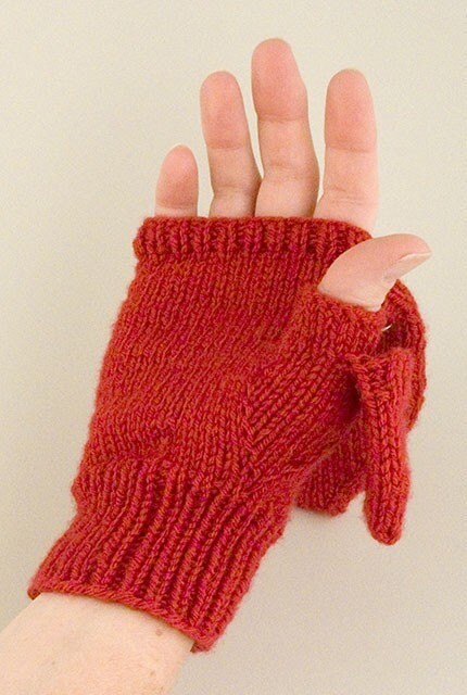 DK Convertible Mitten Knitting Pattern PDF - Etsy