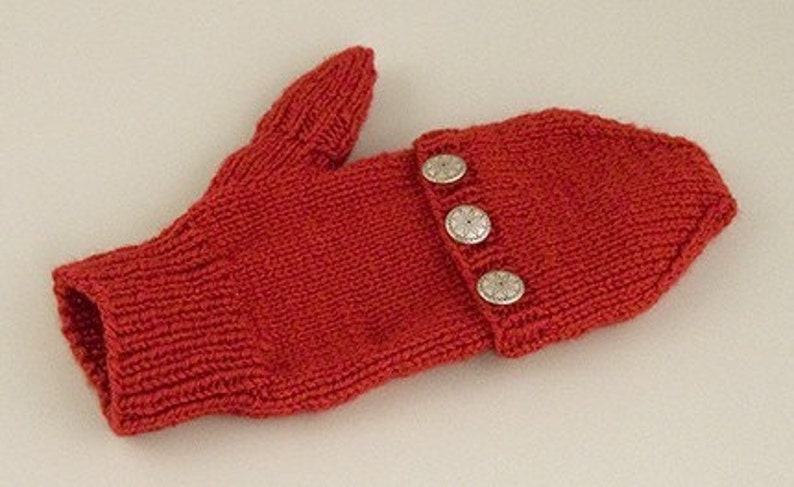 DK Convertible Mitten Knitting Pattern PDF - Etsy