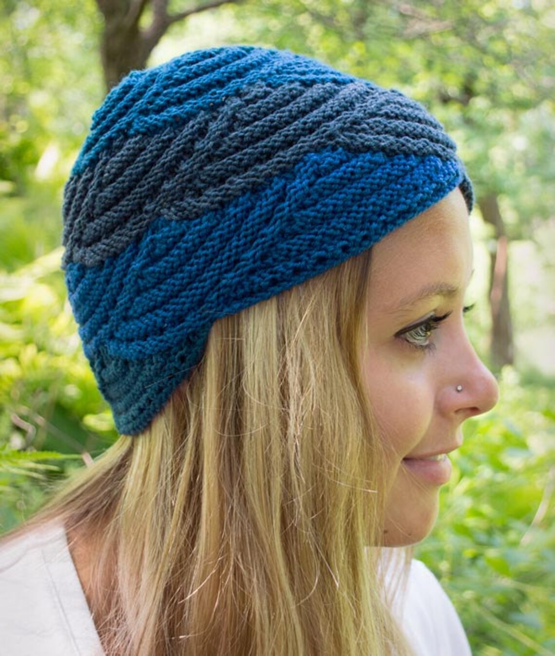 Nautilus Shell Hat Knitting Pattern PDF - Etsy