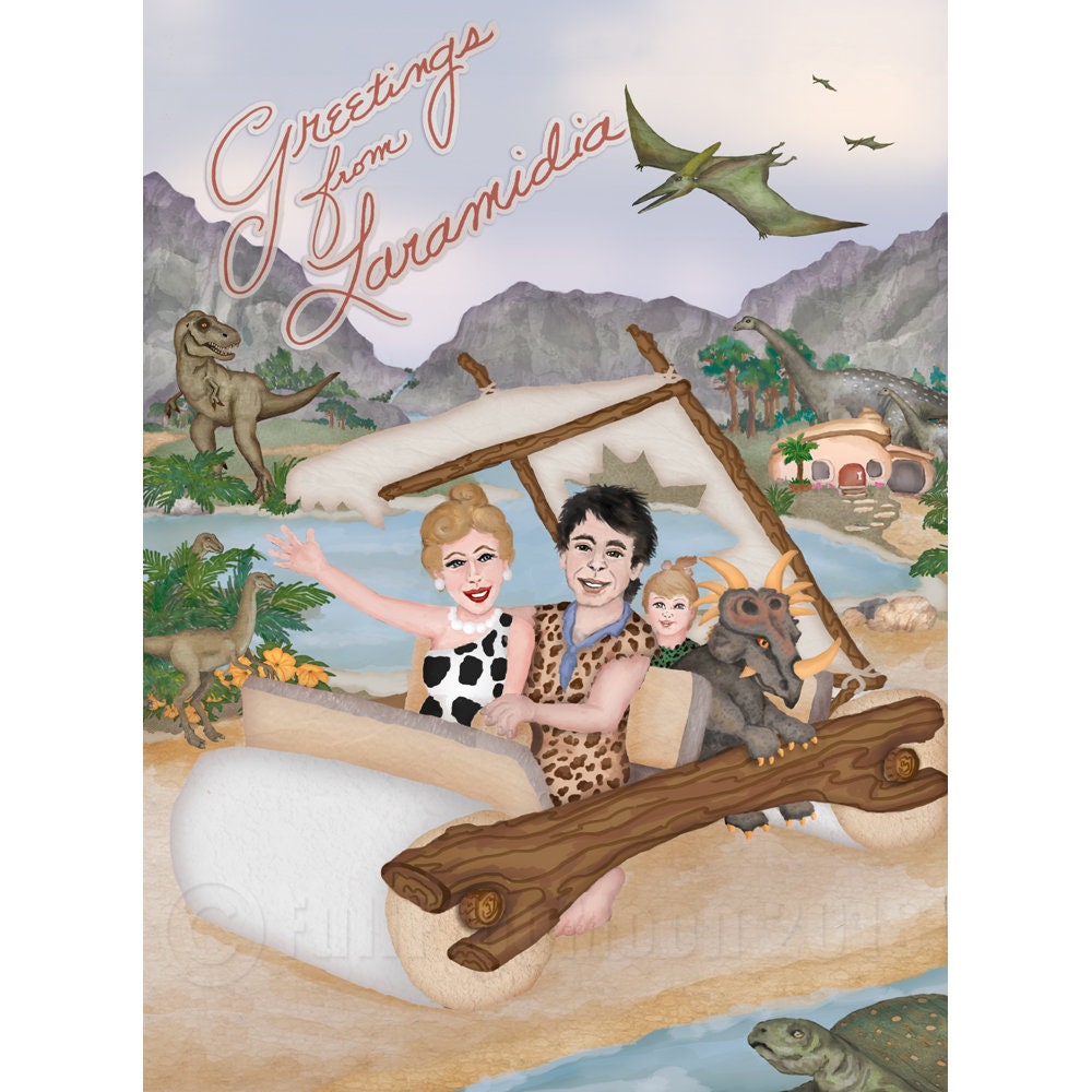 Greetings From Laramidia Print - Etsy