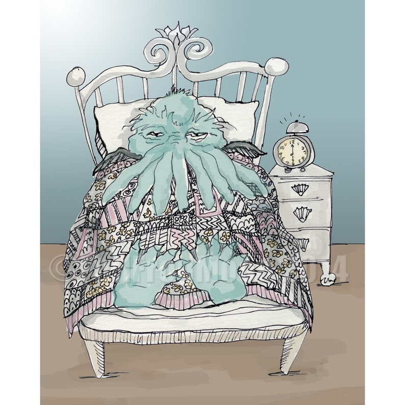 Cthulhu Awakens Print - Etsy