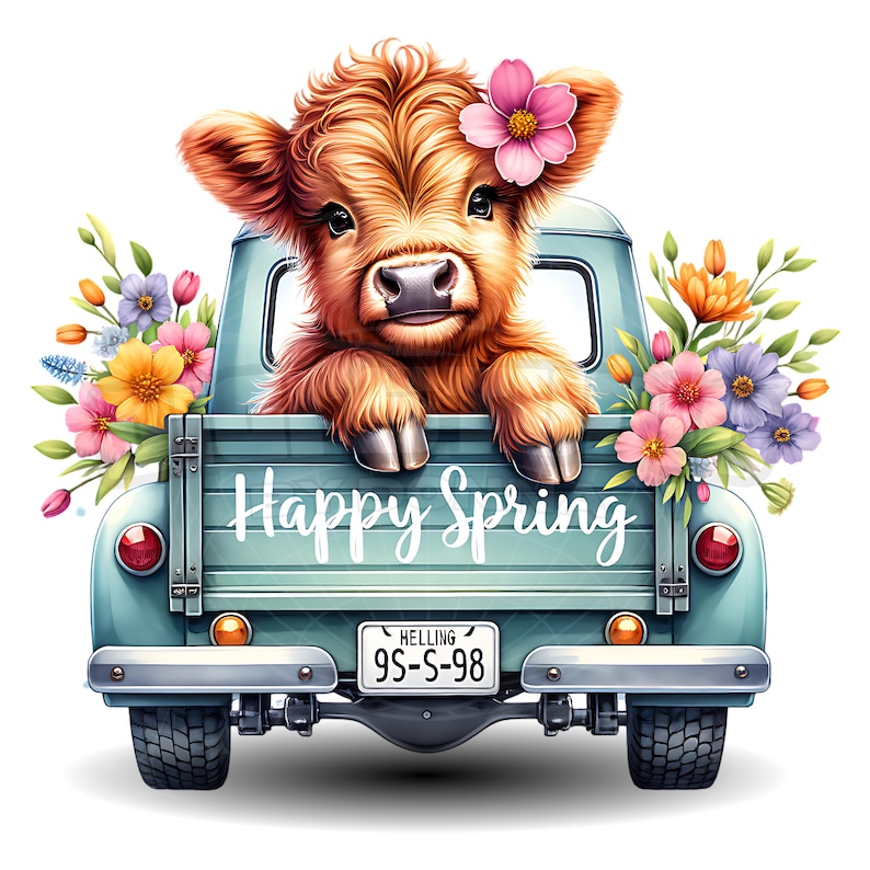 Spring Clipart PNG, Spring PNG Graphics, Digital Spring Art, Spring ...