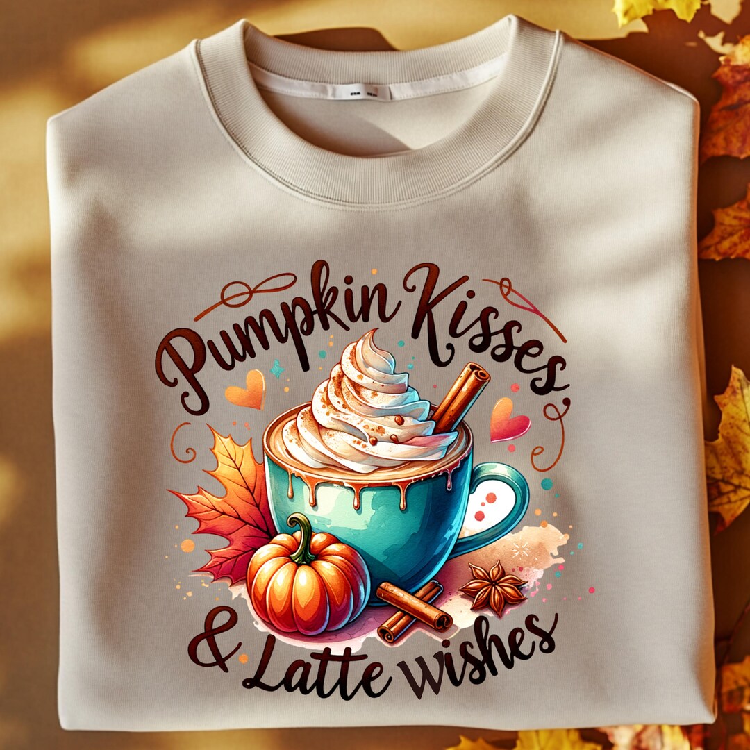 Pumpkin Spice Latte PNG: Fall Coffee Clipart (digital Download)) - Etsy