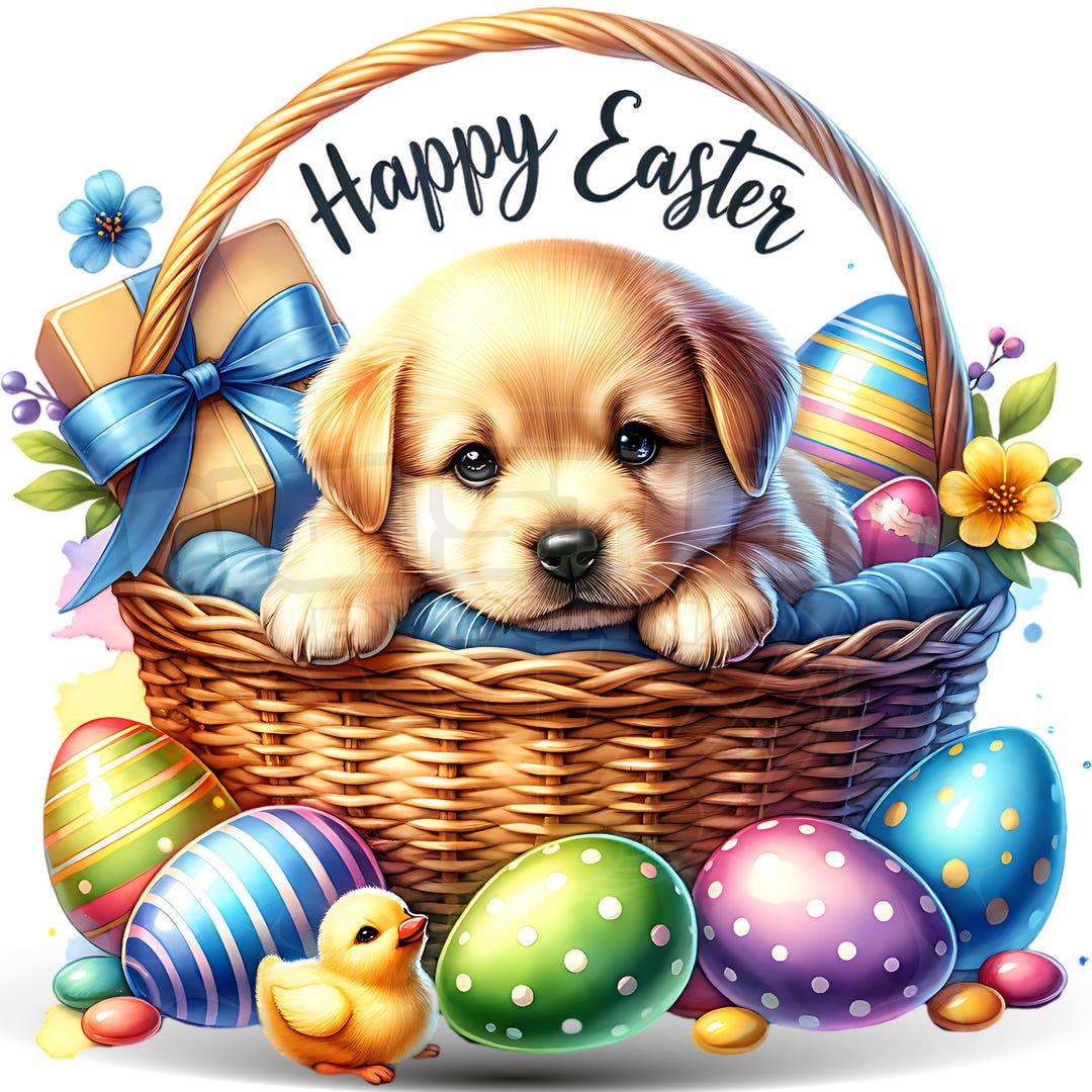 Easter PNG Clipart, Happy Easter Craft PNG, Easter Vibes Art File, DIY ...