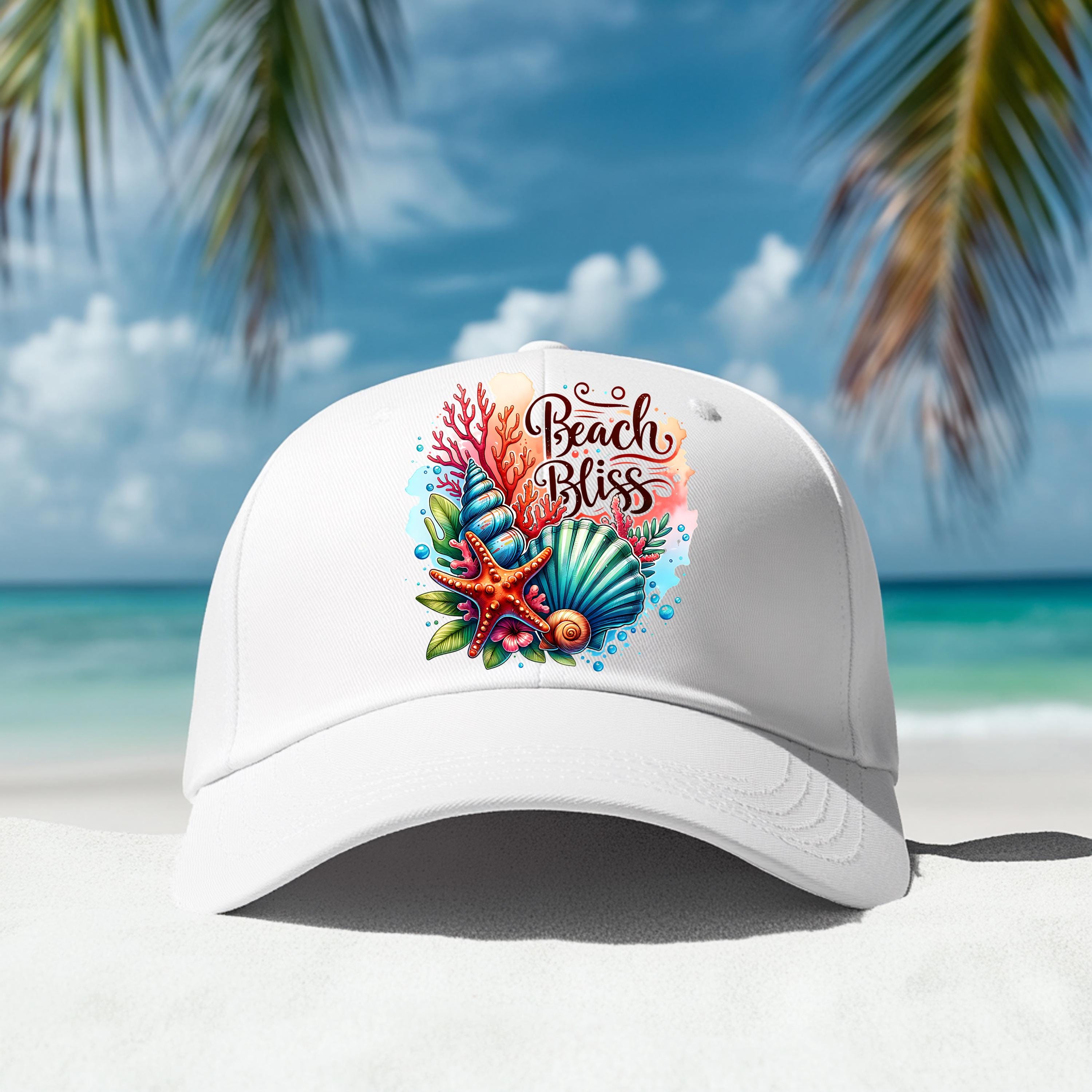 Beach Bliss PNG: Summer Clipart, Sublimation Design (digital Download ...