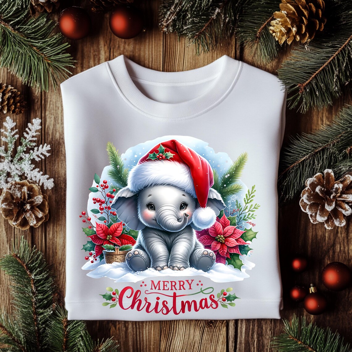 Jolly Christmas PNG Design | Unique PNG Clipart & Print on Demand ...