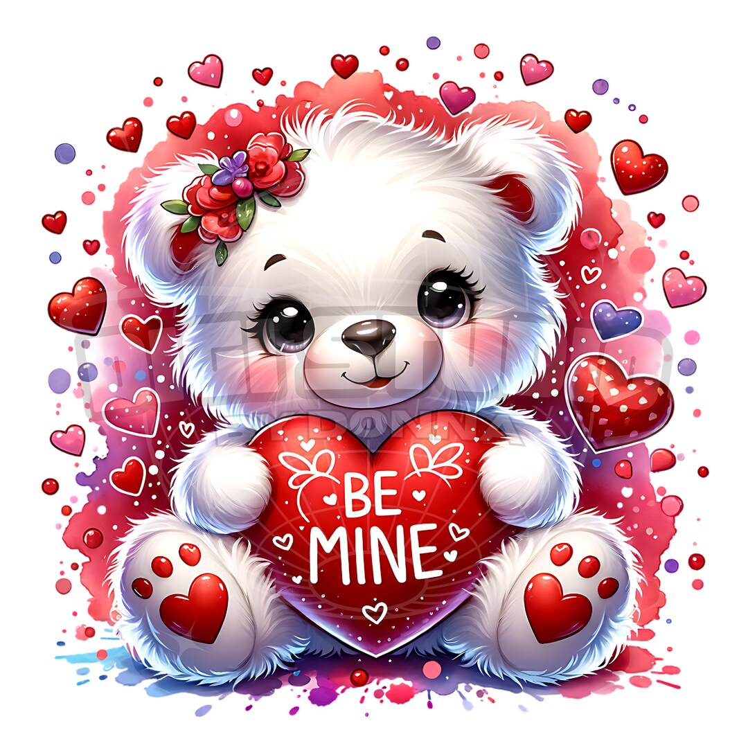 Valentine's Day Clipart: Love PNG Designs (instant Download) - Etsy