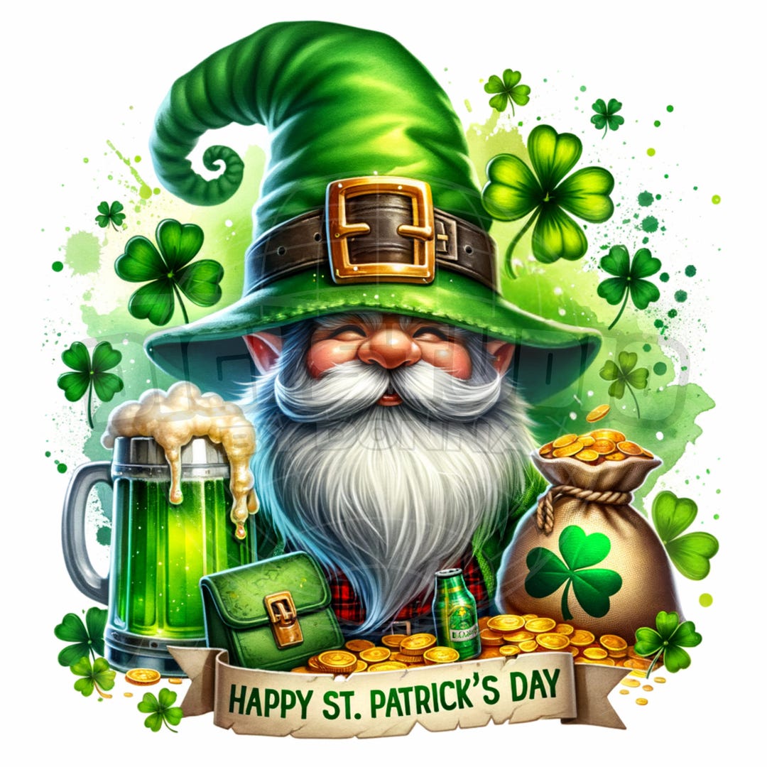 St. Patrick's Day PNG, Clipart Designs, St. Patrick's Clipart, PNG ...
