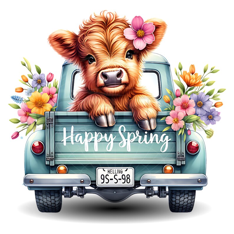 Spring Clipart PNG, Spring PNG Graphics, Digital Spring Art, Spring ...