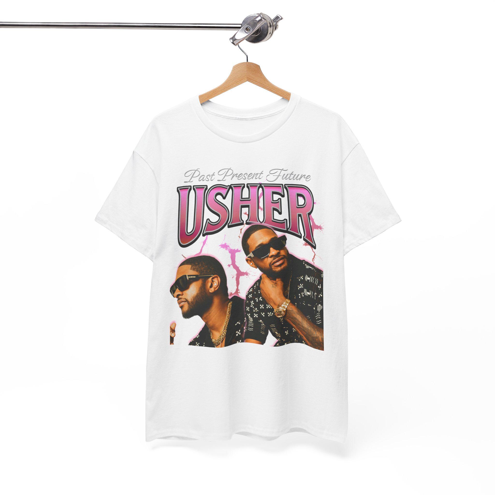 Usher Concert Graphic Tee, Usher Shirt for Fans, Vintage Usher Tshirt ...