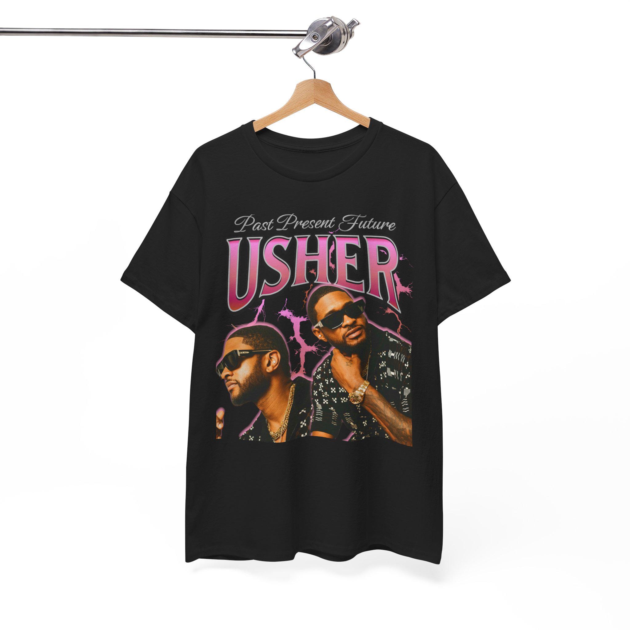 Usher Concert Graphic Tee, Usher Shirt for Fans, Vintage Usher Tshirt ...
