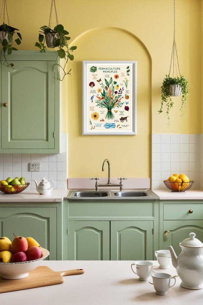 Permaculture Principles Poster - Etsy