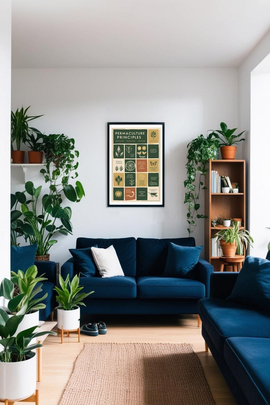 Permaculture Principles Poster - Etsy