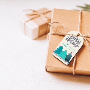 Printable Holiday Gift Tag Template, Variety Pack, Digital Download ...