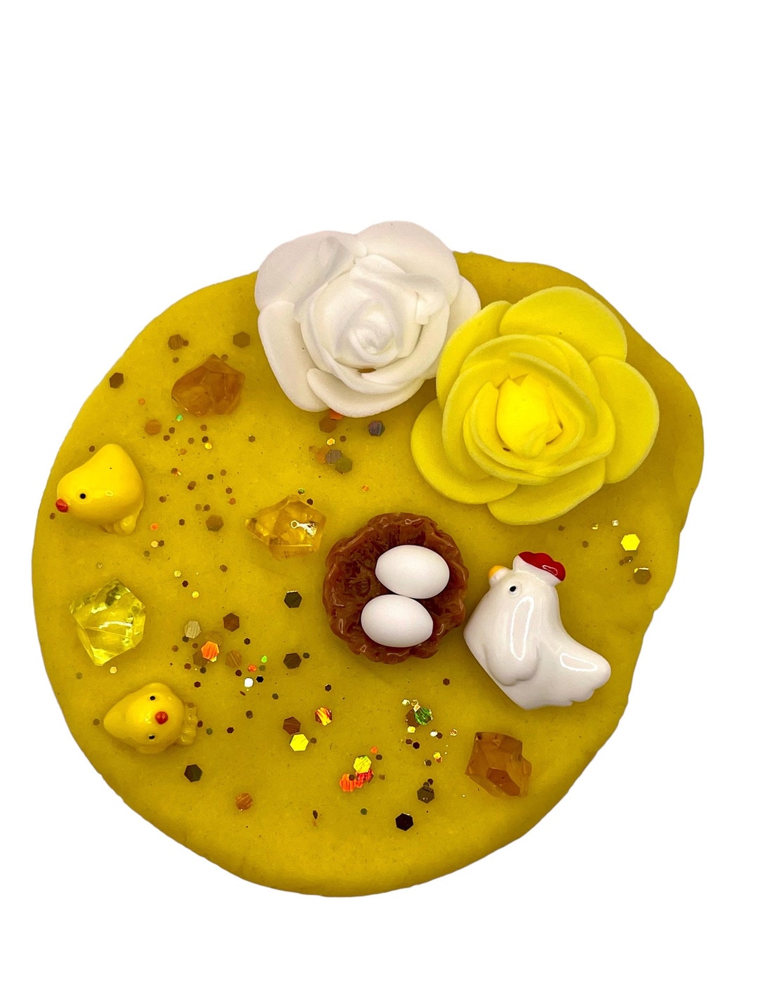 Chicky Medium Playdough Jar Kit, Party Favor, Birthday,chicken, Chicky ...