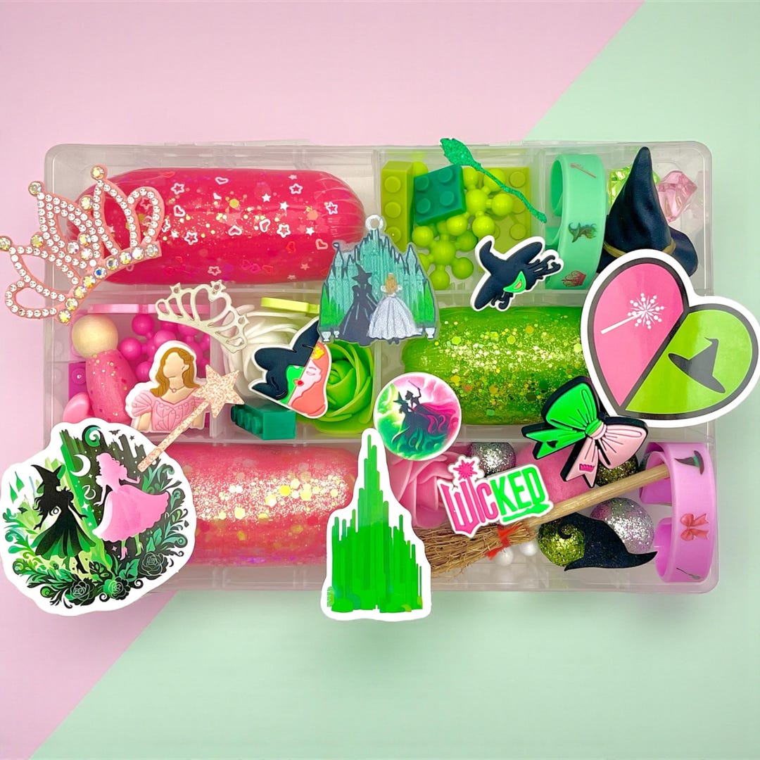 Witch Inspired Playdough Sensory Kit, Good Bad Witch, Busy, Activity ...