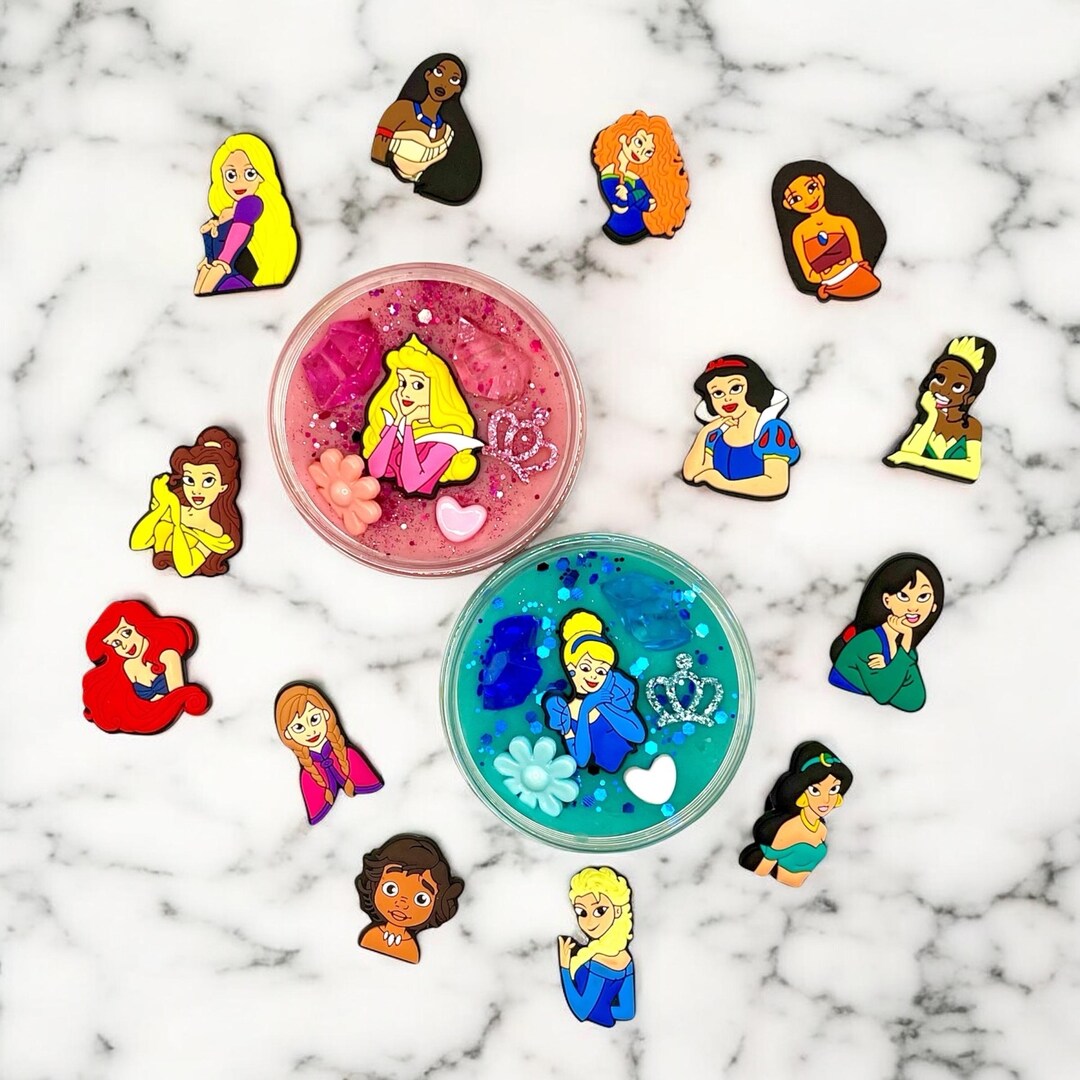 Princess Inspired Playdough Jar, Sensory Kit Bin, Party Favor, Birthday ...