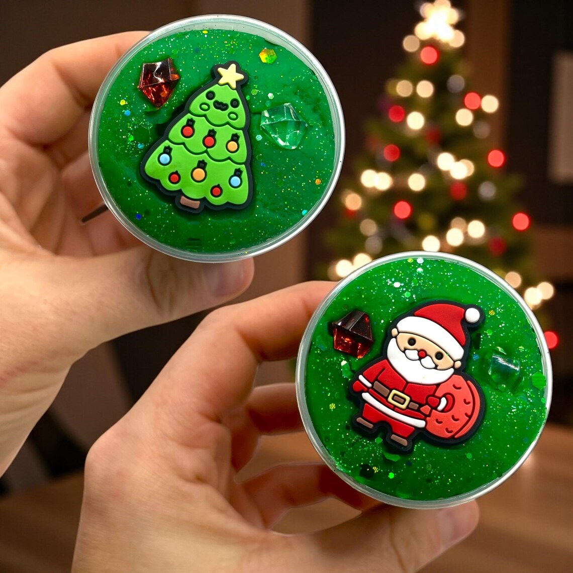 Christmas Playdough Push Pops, Christmas, Sensory Jar Kit, Busy Box ...