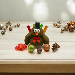 Build a Turkey Playdough Kit, Thanksgiving, Fall, Autumn, Sensory Jar ...