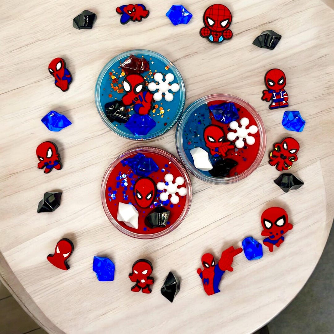 Spider Playdough Jar Kit, Party Favor, Boy, Stocking Stuffer, Man ...