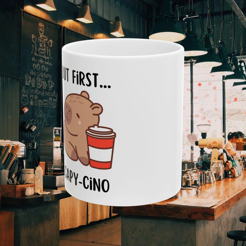 Capybara Mug - Etsy
