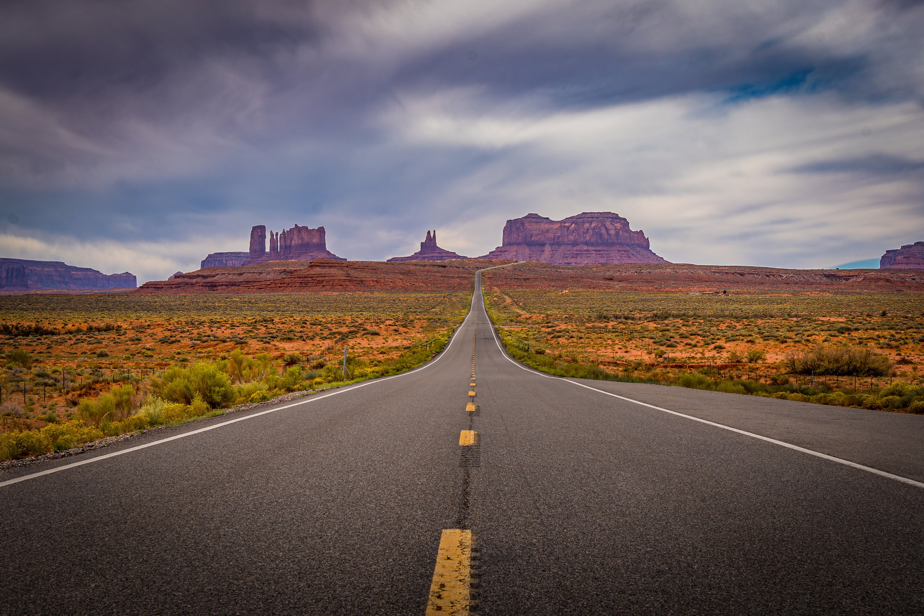 Forrest Gump Point Road Near Monument Valley Arizona-utah - Etsy