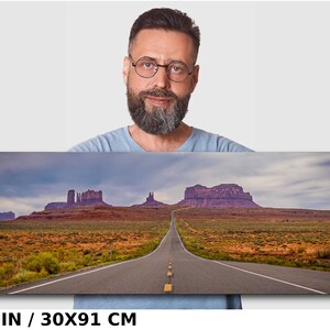 Forrest Gump Point Road Near Monument Valley Arizona-utah - Etsy