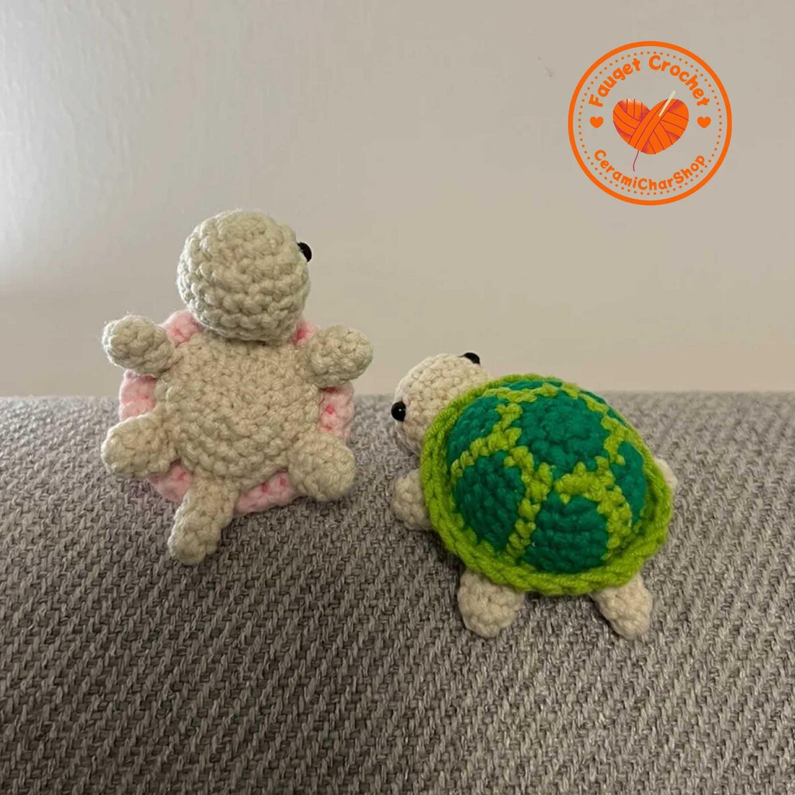 Mini Turtle Crochet Pattern, Amigurumi Turtle, , Crochet Sea Animals ...