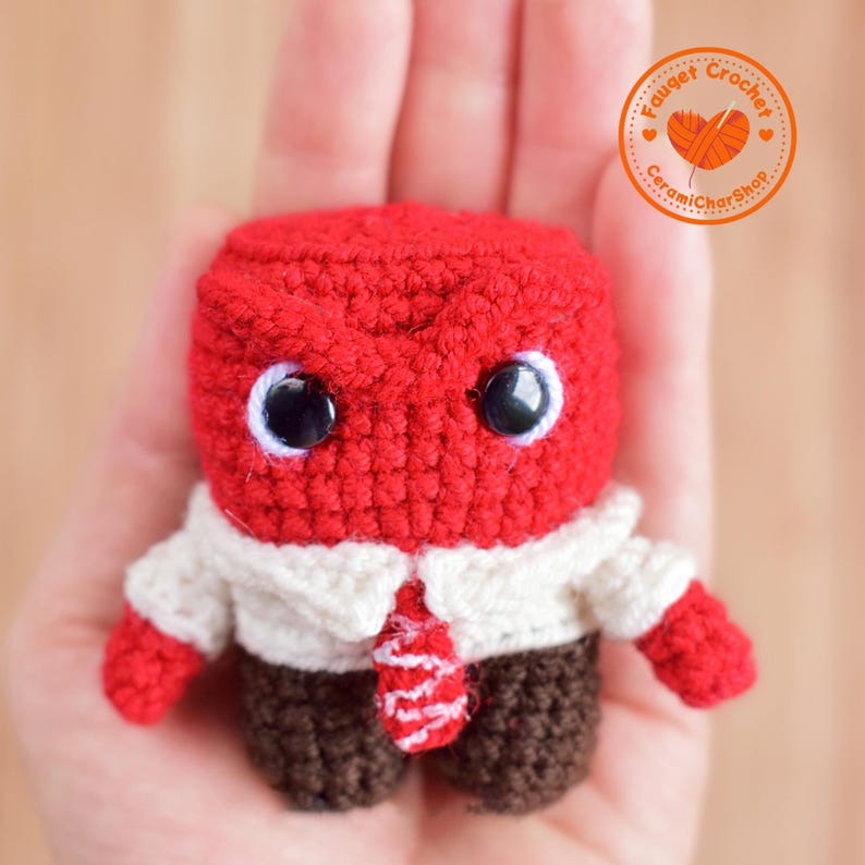 Anger Crocher Pattern, Inside Out Crochet, Amigurumi Inside Out ...