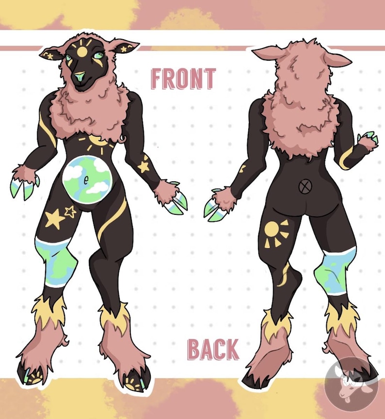 Sheep Reference Sheet - Template - Etsy UK