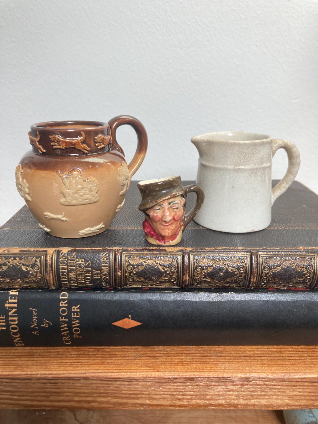 Royal Doulton Harvest, Sam Weller Toby, Cream Jug Trio - Etsy