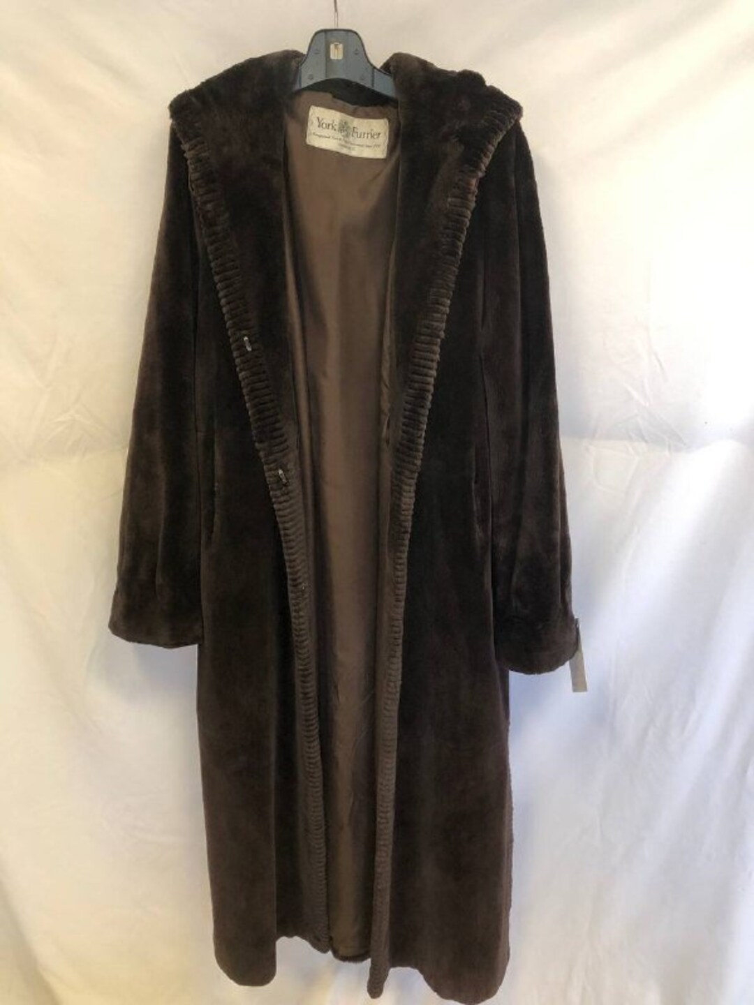 Sheared Ranch Mink Coat With Hood - Etsy