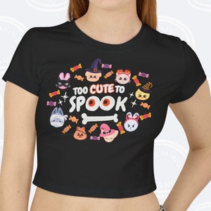 Stray Kids Skzoo Halloween Baby Tee, Straykids Candy & Costumes ...