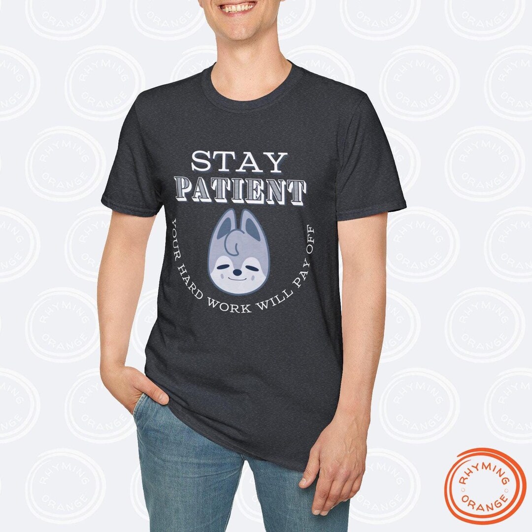 Stray Kids Skzoo Motivational Tee, SKZ Wolf Chan "stay Patient" Unisex ...