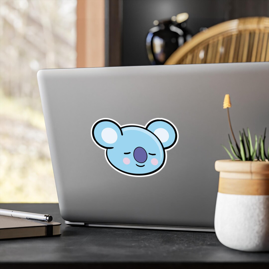 BTS Koya BT21 Vinyl Kiss-cut Decals, 3" & 6" Bt21 RM Character Stickers ...