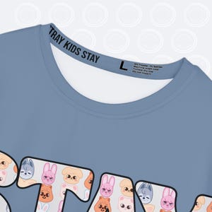 Skzoo STAY Pajamas, Stray Kids Fan Pjs, SKZ All Over Print (AOP) Tee ...