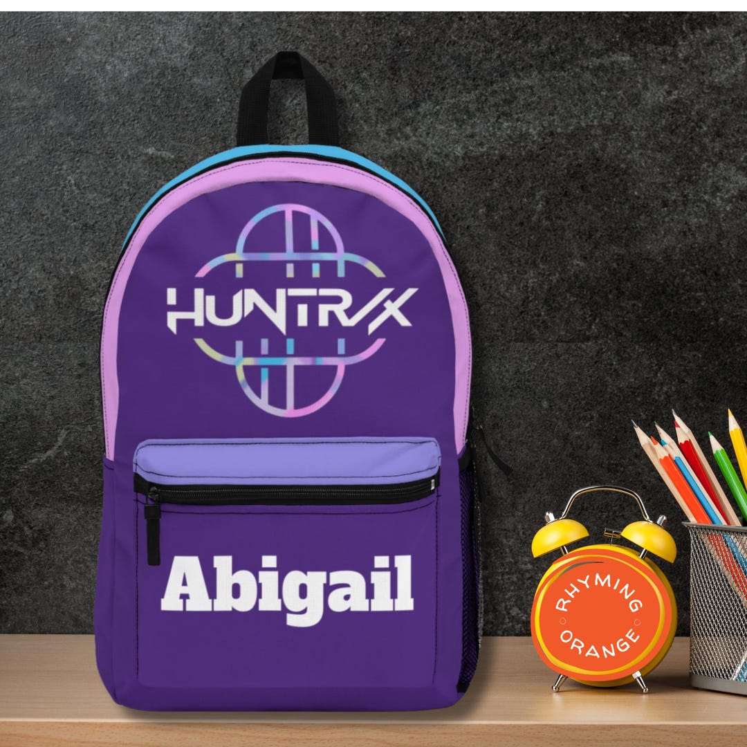 Personalized KPDH Huntrix Backpack, Kpop Trendy School Work Bag ...