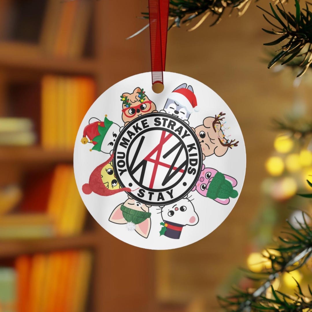 Personalized SKZOO Holiday Ornament, Custom Double-sided *you Make ...