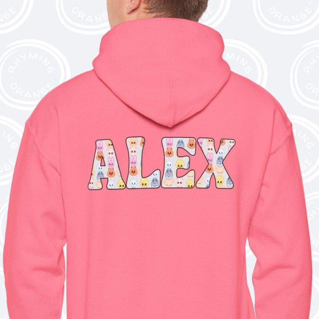 Personalized Stray Kids Skzoo Letters Hoodie, Custom SKZ Unique Unisex ...