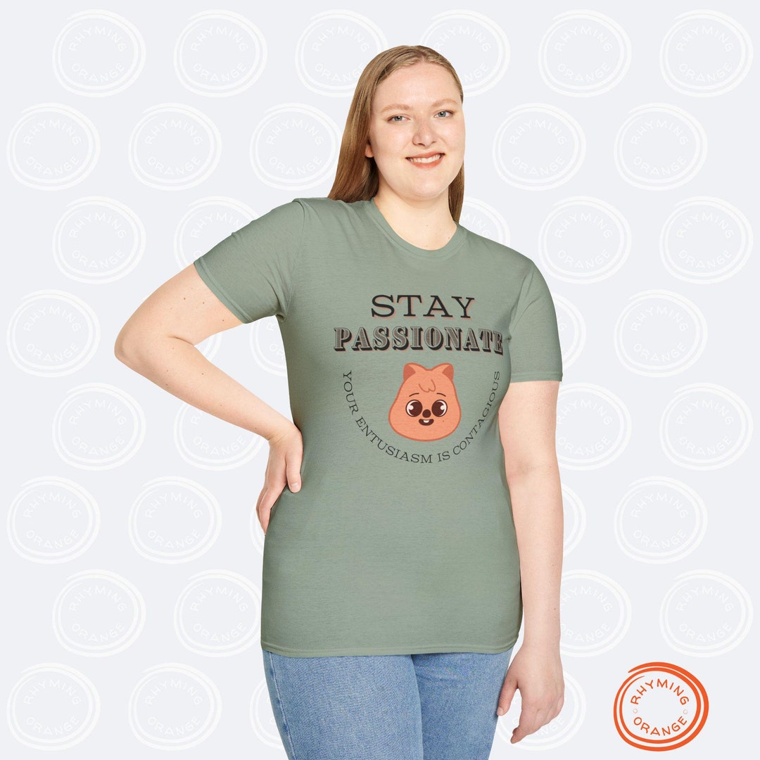 Stray Kids Skzoo Tee With Motivational Quote, SKZ Han Quokka "stay ...