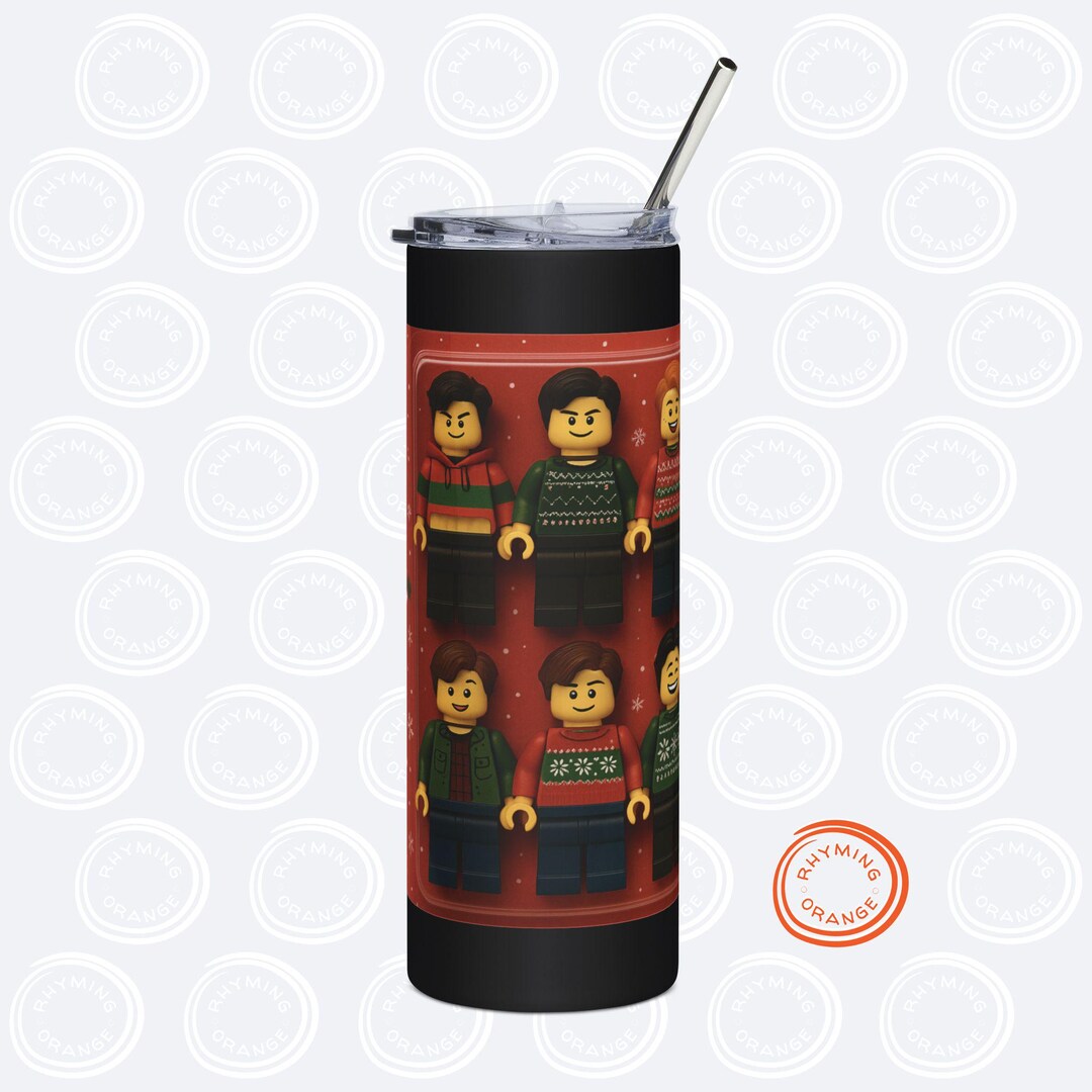 Stray Kids Minifig Set Cozy Holiday Stainless Steel Tumbler, SKZ ...