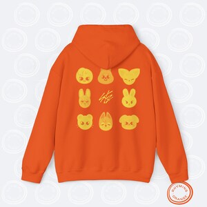 Stray Kids Skzoo Hoodie, SKZ Unisex Hooded Low Contrast Colors ...