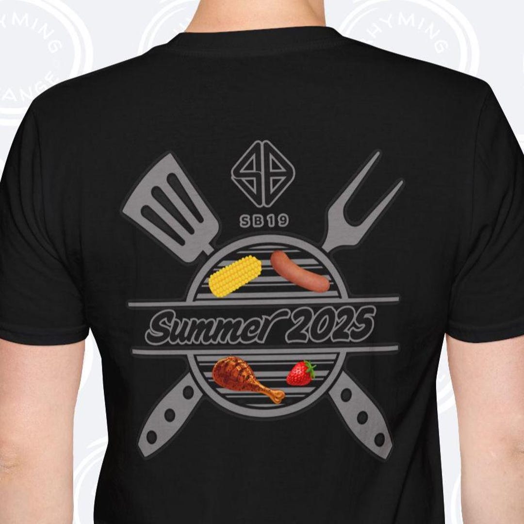 SB19 Summer Grill Concert Tee, A'TIN Emoticons Shirt Merch Pablo Ken ...