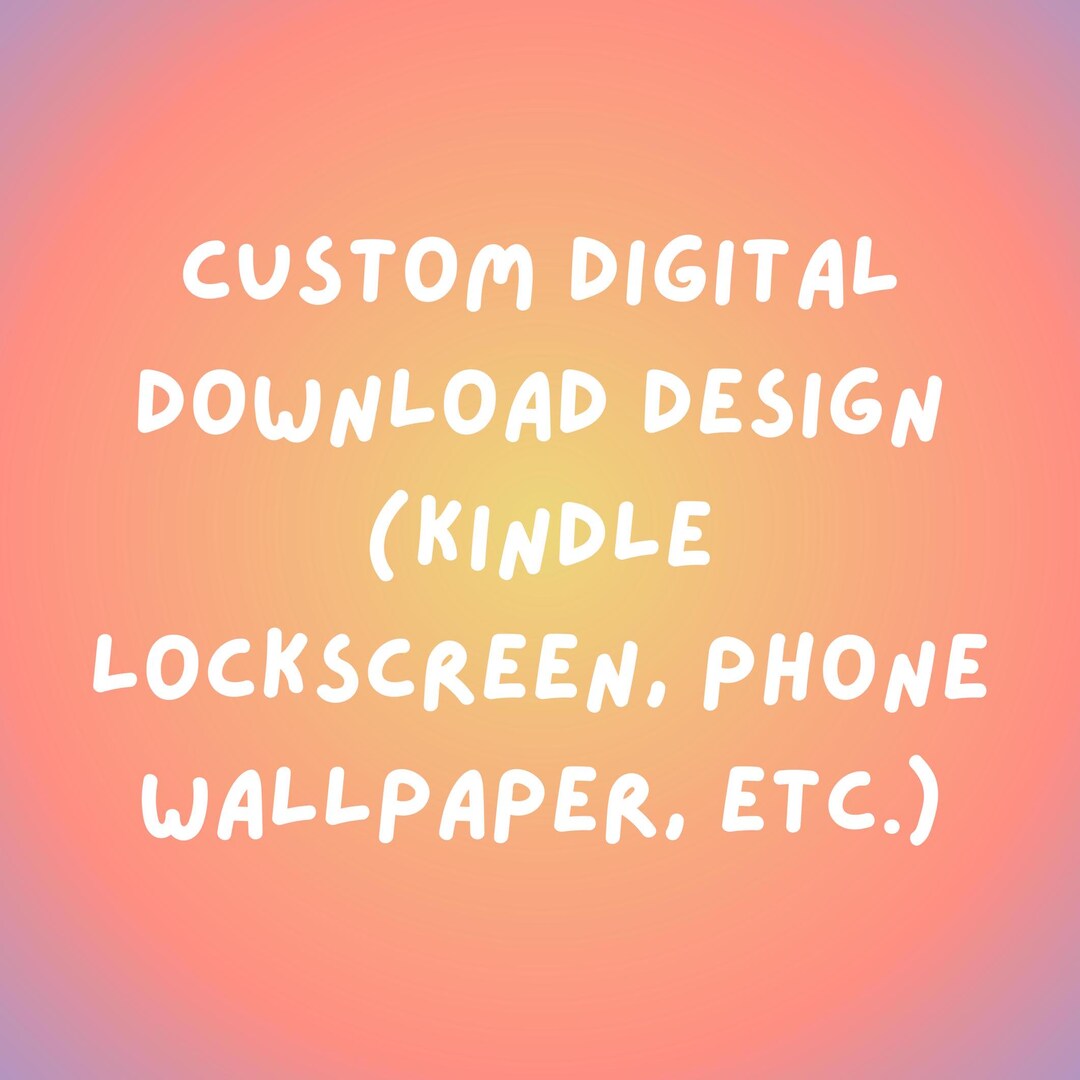 Custom Digital Design SVG PNG Digital Download - Etsy