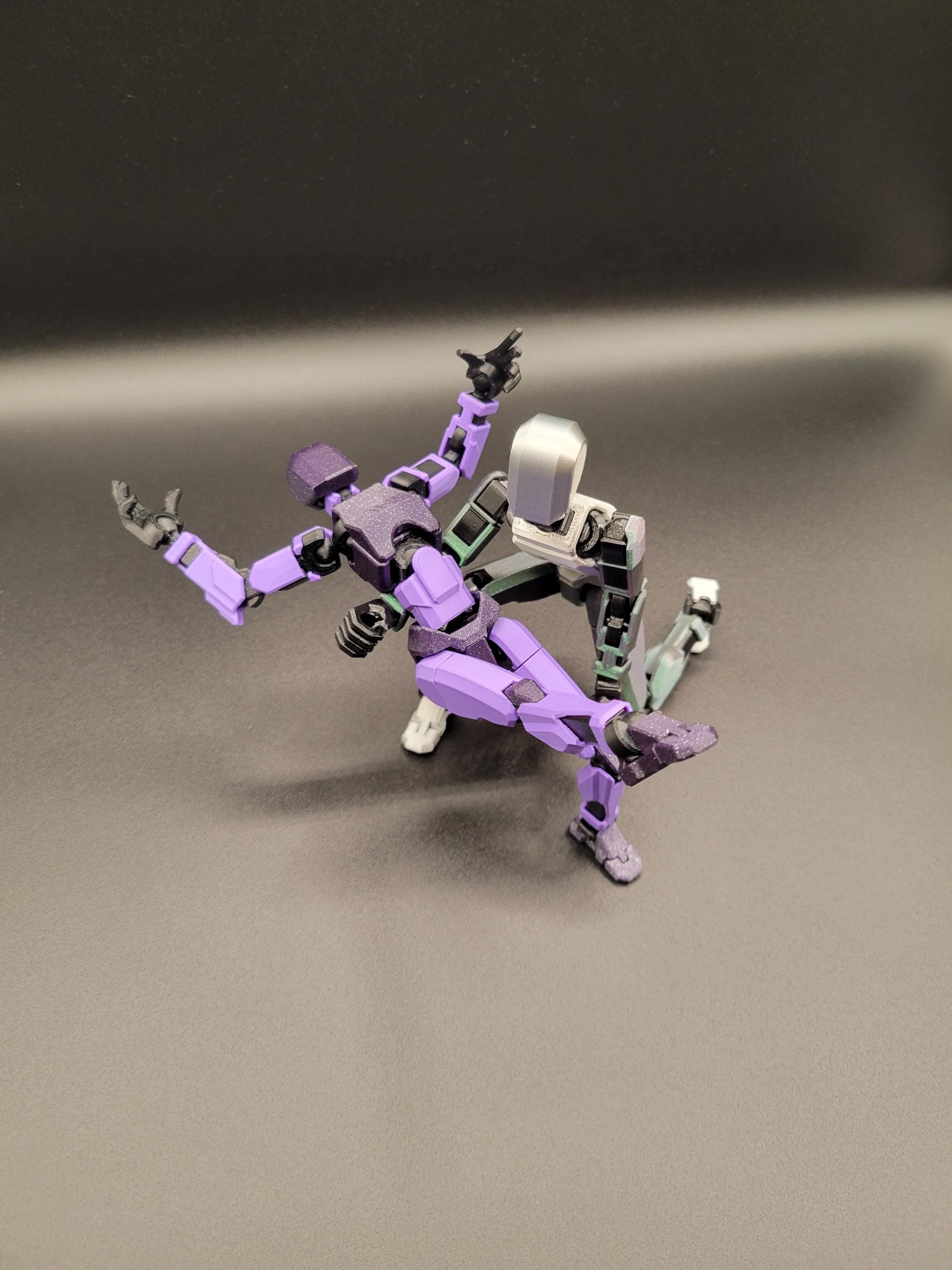 Dummy 13: Articulated Posable Figure, Customizable Colors - Etsy