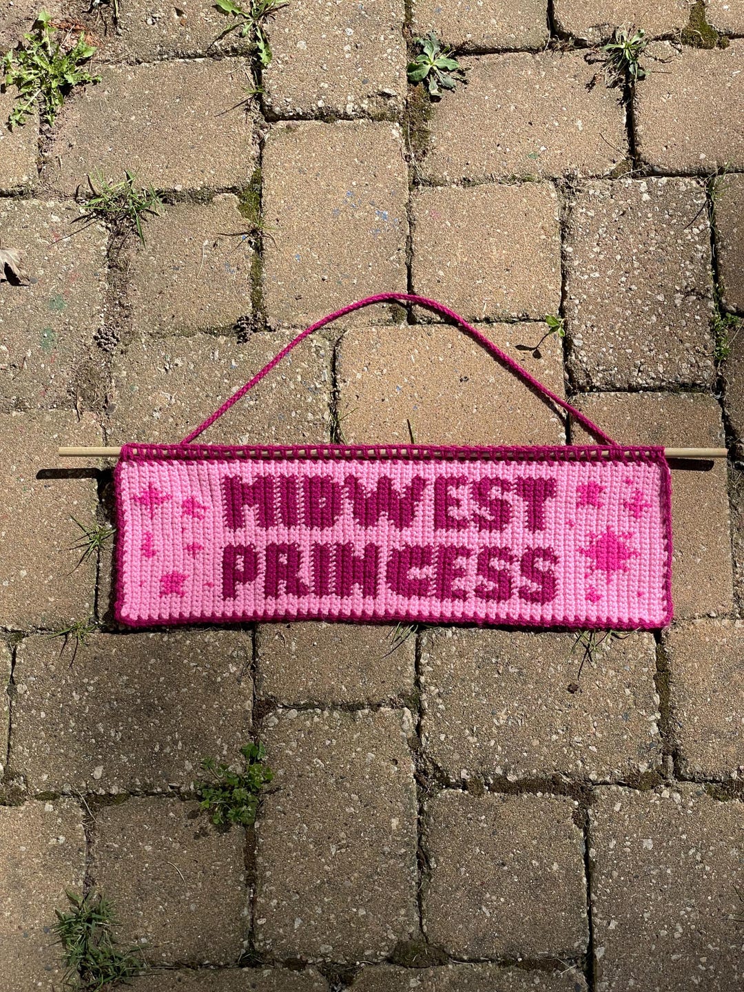 Midwest Princess Crocheted Tapestry - Etsy