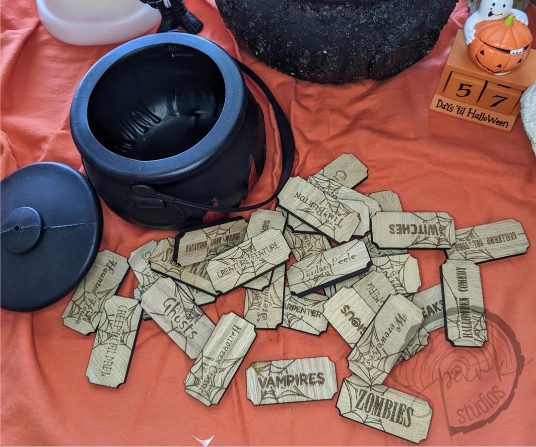 Halloween Movie Token Cauldron, Halloween Movies Surprise Tokens, Movie ...