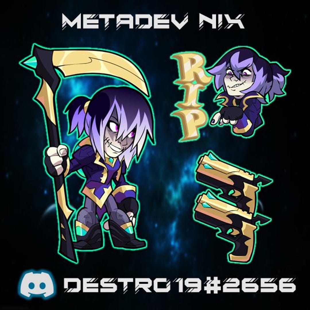 Brawlhalla Metadev Nix Skin - Exclusive Code - All Platforms - Etsy