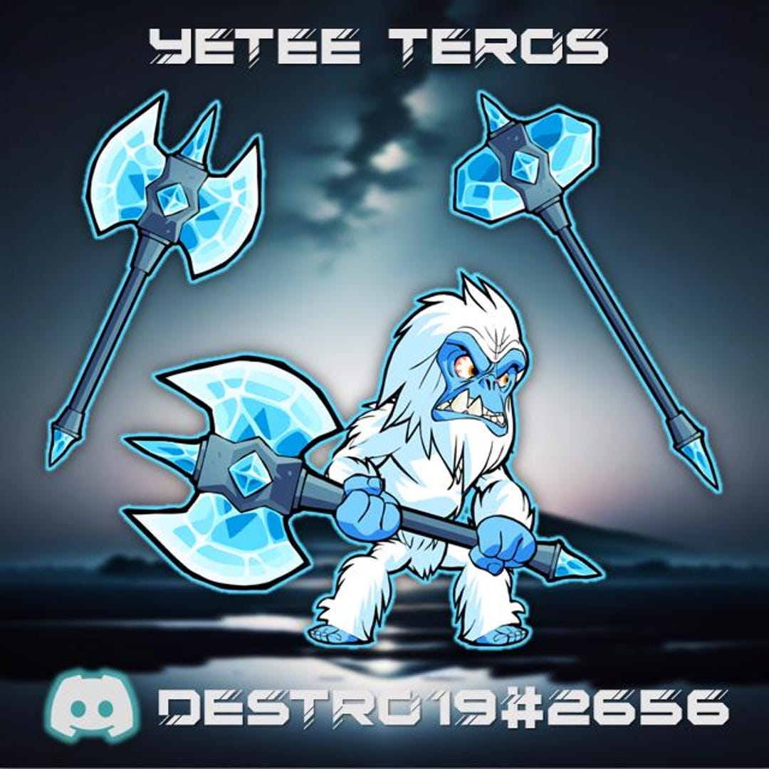 Brawlhalla the Yetee Teros - Exclusive Skin - All Platforms - Etsy